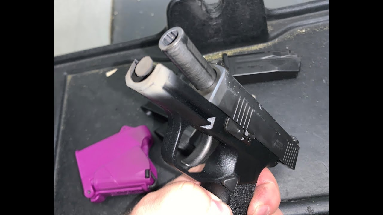 Sig P365 rev3 642 round break in, 0 Malfunctions, no fmj - YouTube
