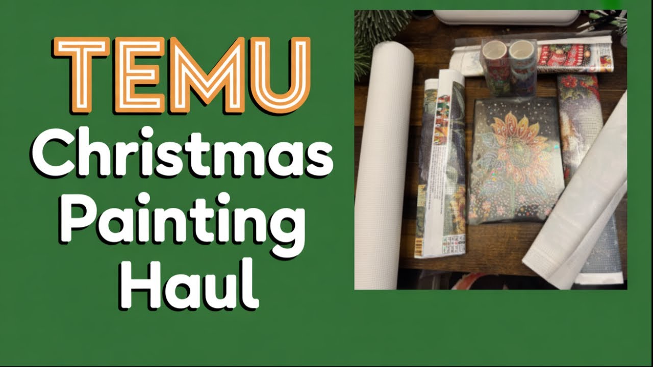 Temu christmas haul - YouTube
