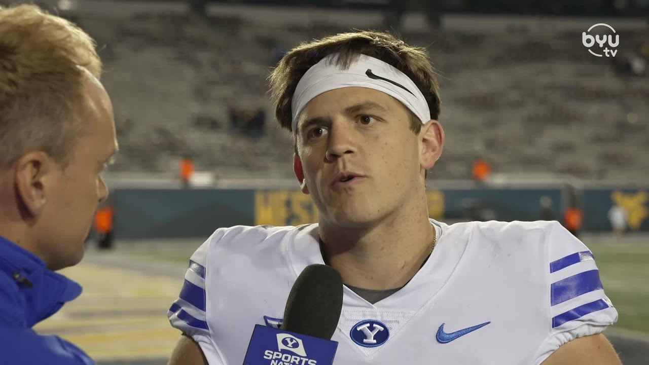 Jake Retzlaff Postgame vs. West Virginia 11.4.23 - YouTube