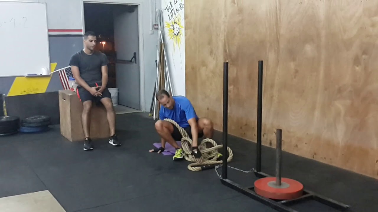 Sled Pull and Push , CrossFit Netanya, Israel - YouTube