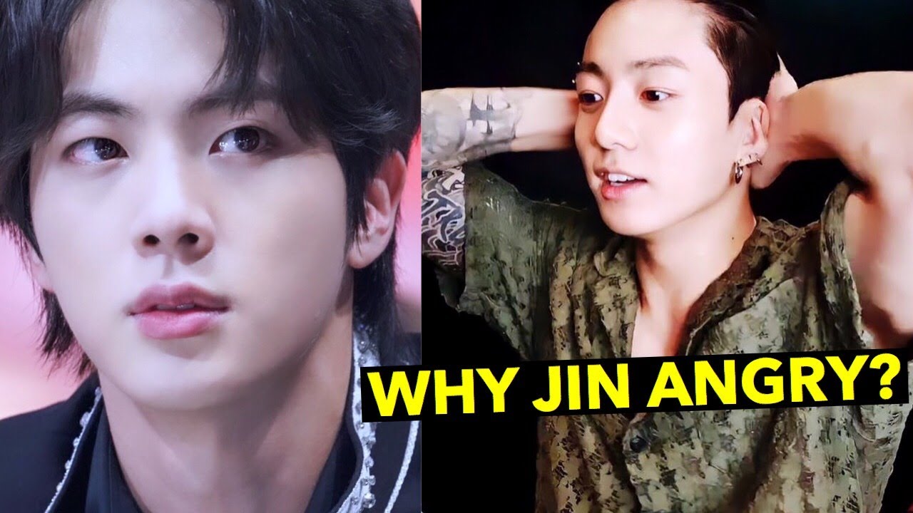 JUNGKOOK and JIN REALLY ANGRY WITH EACH OTHER? (Analysis) - YouTube