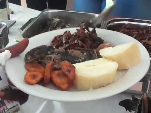 EATING A SNAKE DELICACY IN CAMEROON - YouTube