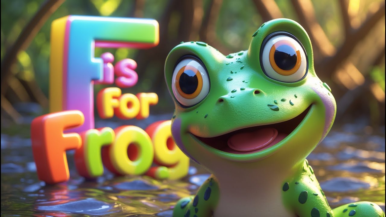 Fun Letter F Song for KIDS | FROG | Super Simple Song - YouTube