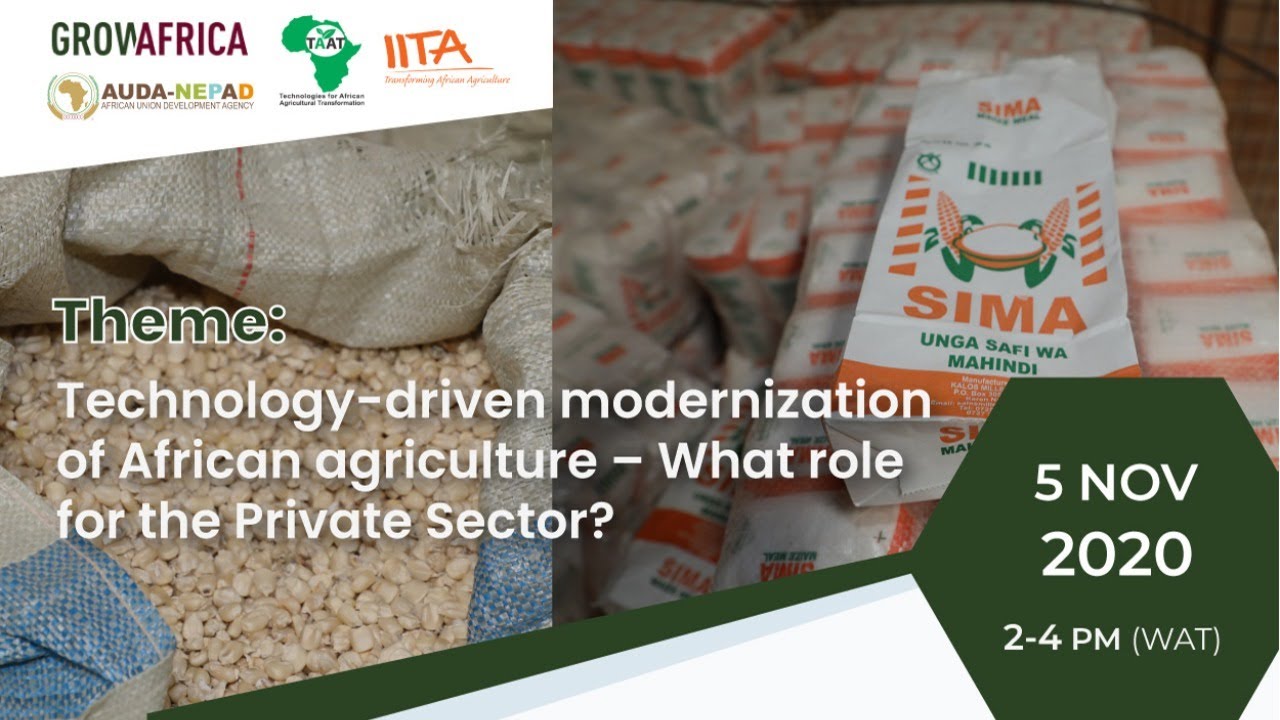 Technology-driven modernization of African agriculture – What role for ...