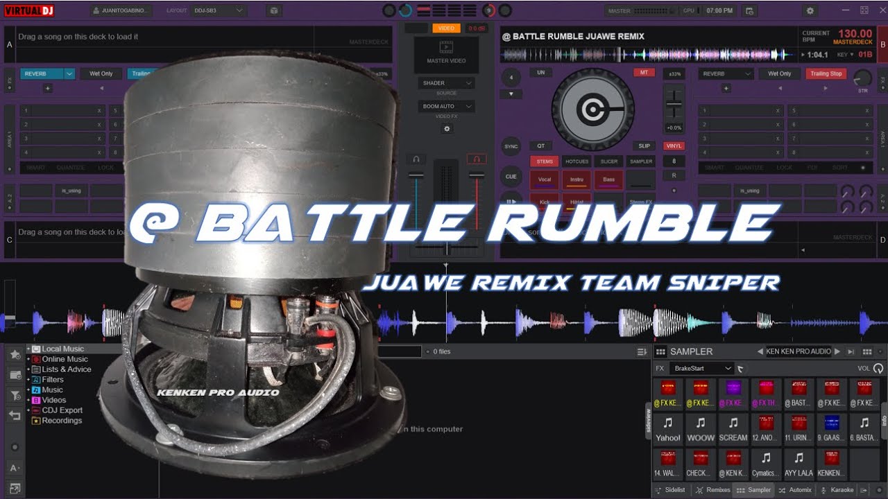 @ BATTLE RUMBLE JUAWE REMIX - YouTube