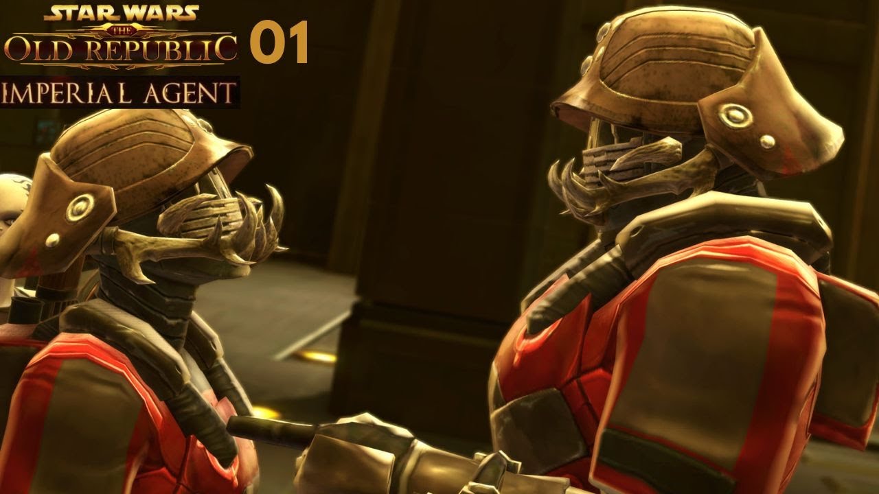 Star Wars The Old Republic-Imperial Agent-01-The Red Blade - YouTube