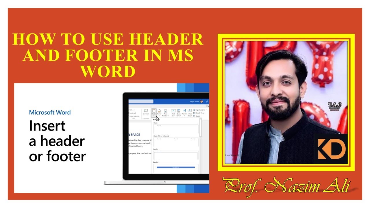 How to Use Headers and Footers in Microsoft Word Like a Pro - YouTube