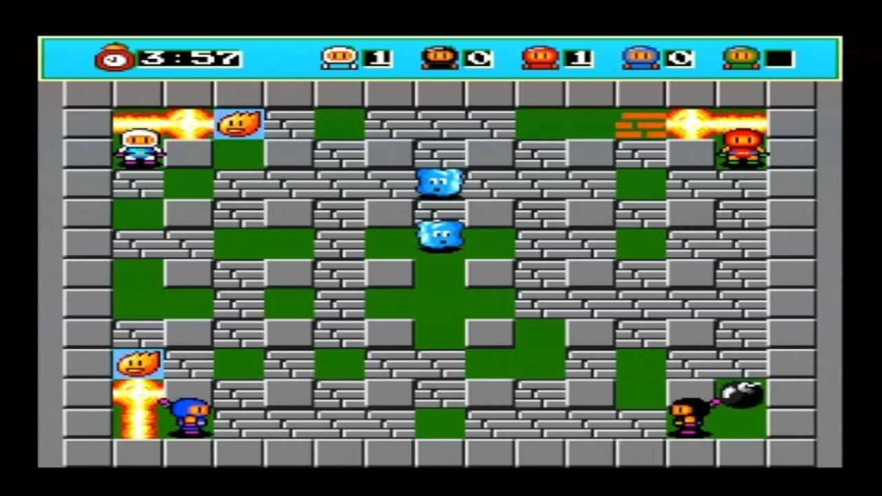 Bomberman | 4 player local multiplayer | PC-Engine (TurboGrafx-16) | Real hardware - YouTube