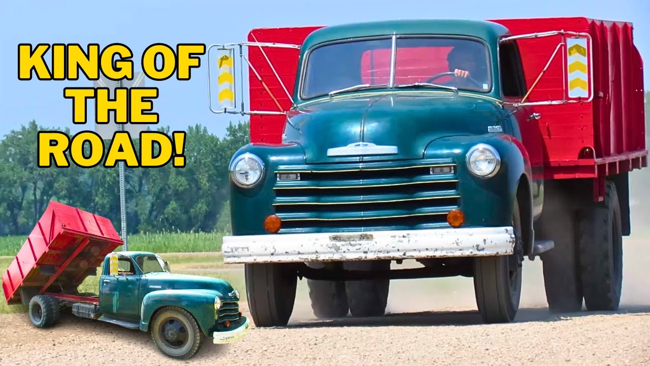 Country Cruise & Grain Box Action! 1948 Chevrolet Loadmaster 2 Ton ...