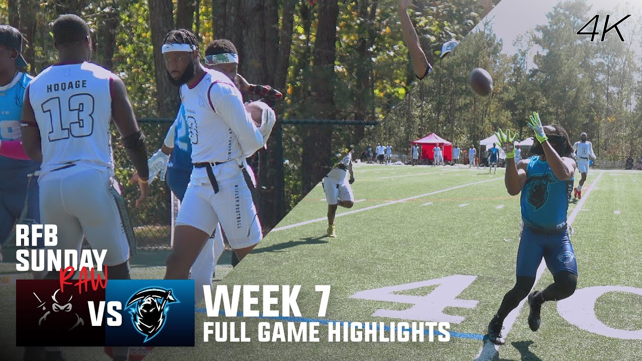 Shinobi vs. Phantom | Flag Football 7v7 Highlights | RFB SUNDAY RAW ...