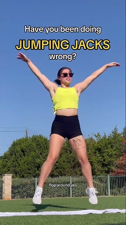 Dancers! How to do jumping jacks… correctly! - YouTube