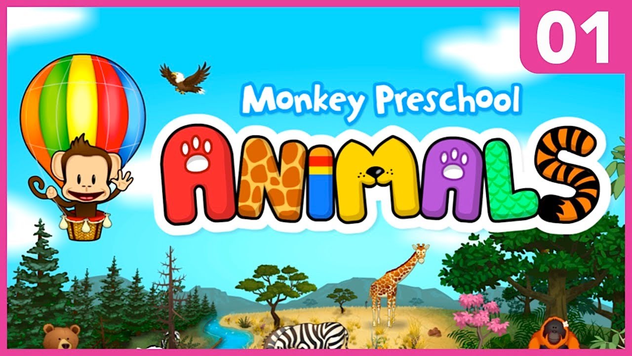 Monkey Preschool Animals Gameplay #1 | Learn Animals, Birds, Sea ...
