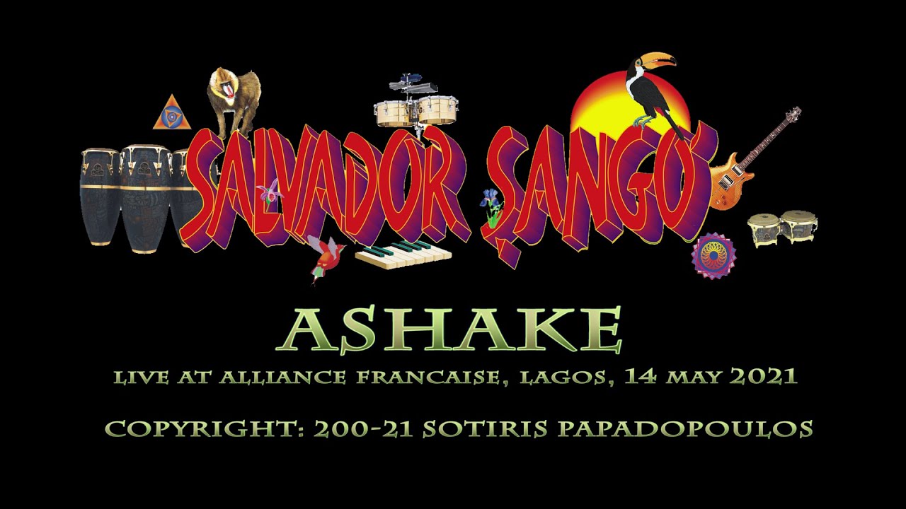 SALVADOR SANGO'-ASHAKE AT AF #concert #livemusic #music#tour#rockguitar ...
