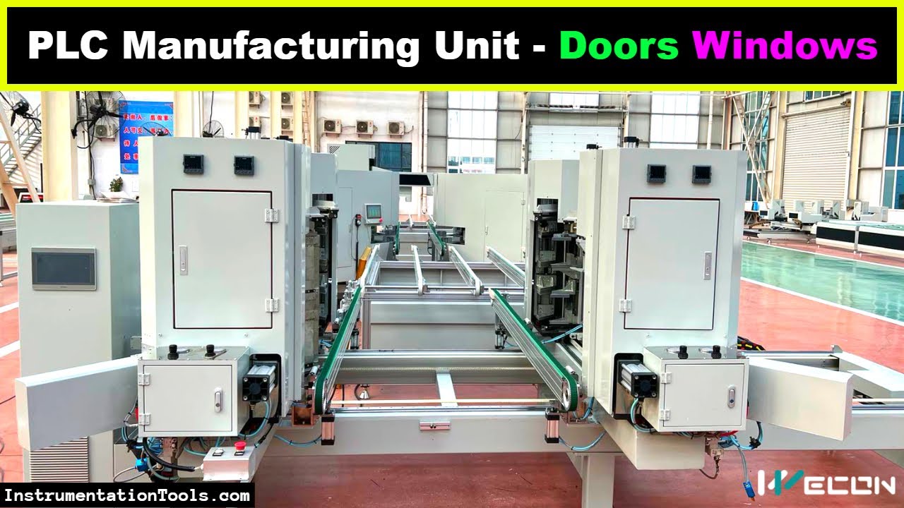 PLC Manufacturing Unit - Doors and Windows Production Factory - YouTube