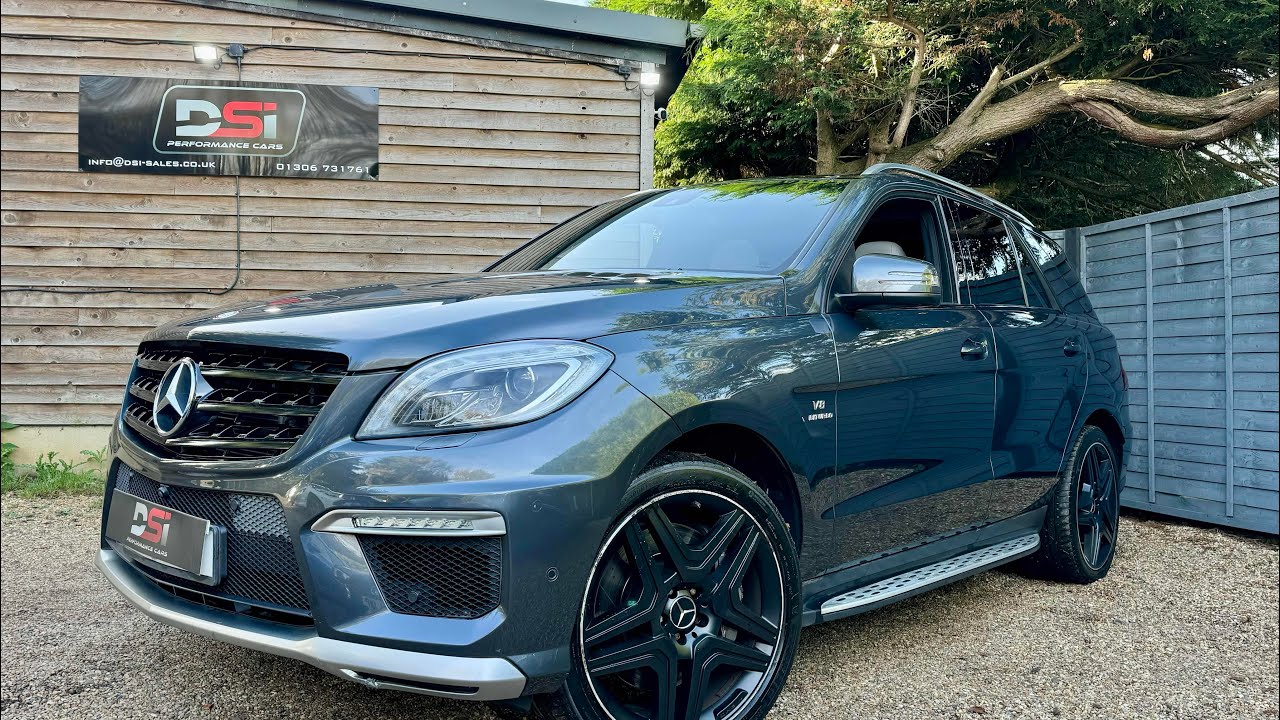 Mercedes Benz ML63 AMG 5.5 Bi Turbo * WALK AROUND + EXHAUST SOUND - YouTube