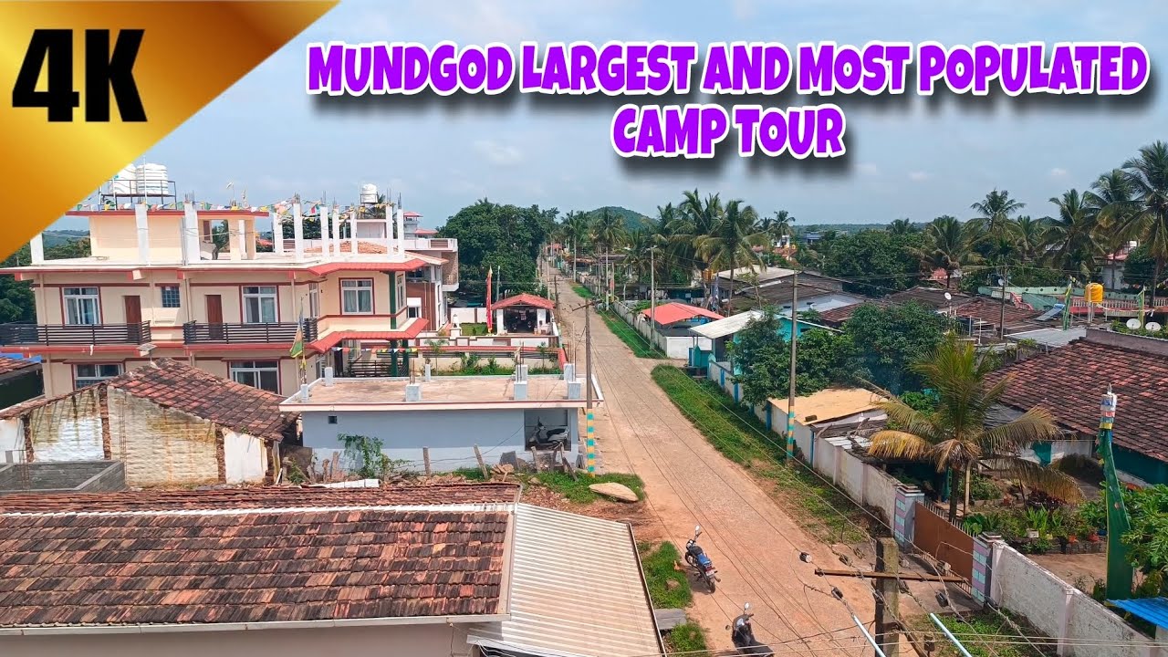MUNDGOD LARGEST AND MOST POPULATED CAMP || CAMP 4 TOUR 😱 || 13 AUG 2024 ...