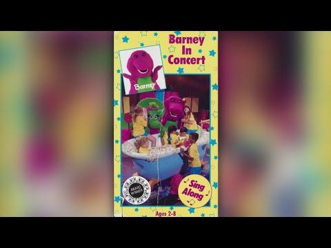 Barney in Concert [1991] - 1992 VHS Release