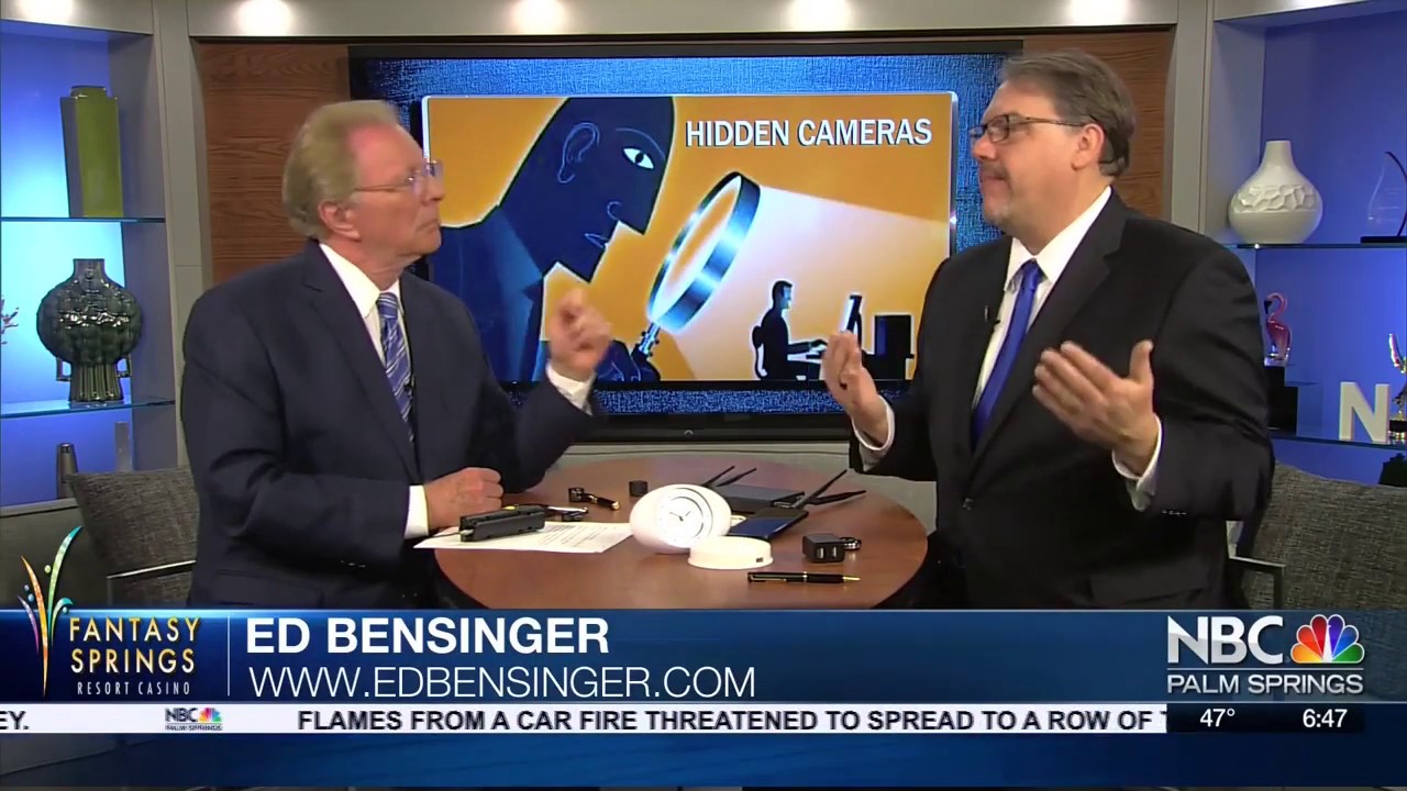 Ed Bensinger on NBC California How to Detect Hidden Cameras - YouTube