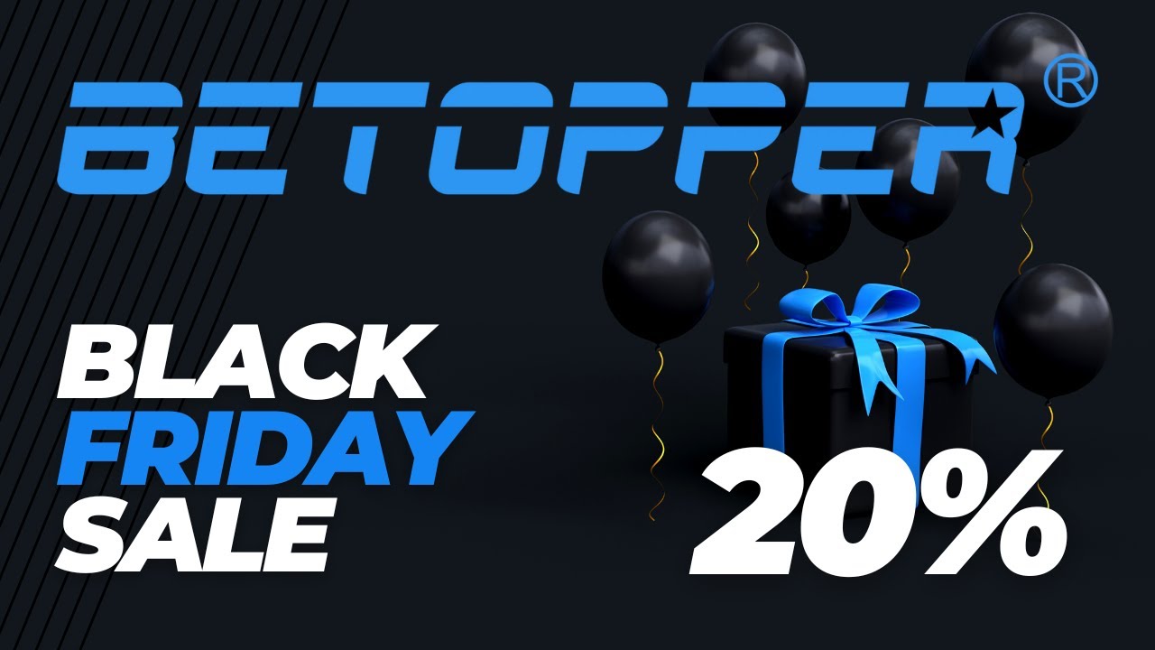 Betopper Black Friday - 20% sconto per tutto Novembre - YouTube