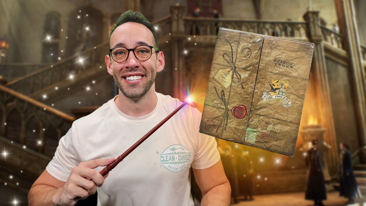 The Wizarding Trunk 🏰 The Castle 🏰 Harry Potter Unboxing - YouTube