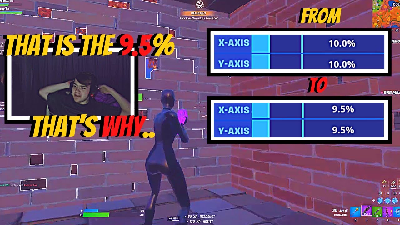 Mongraal Changes To High Sens Mid Game And Turns Insane - Fortnite ...