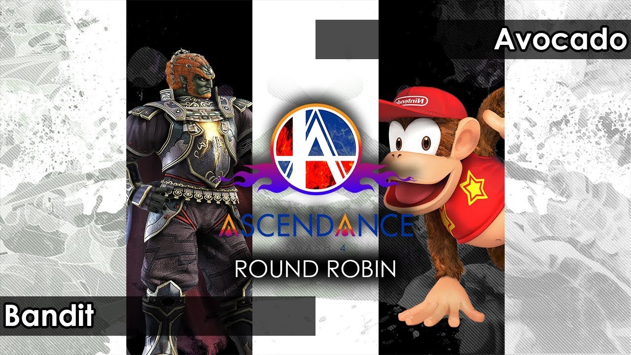 Smash 4: Bandit (Ganondorf) V Avocado (Diddy Kong) - Ascendance 75 ...