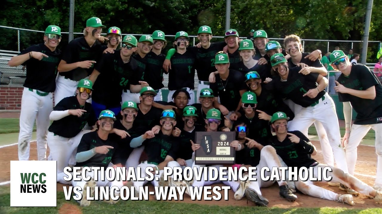 Providence Catholic baseball becomes 4a Sectional Champions - YouTube