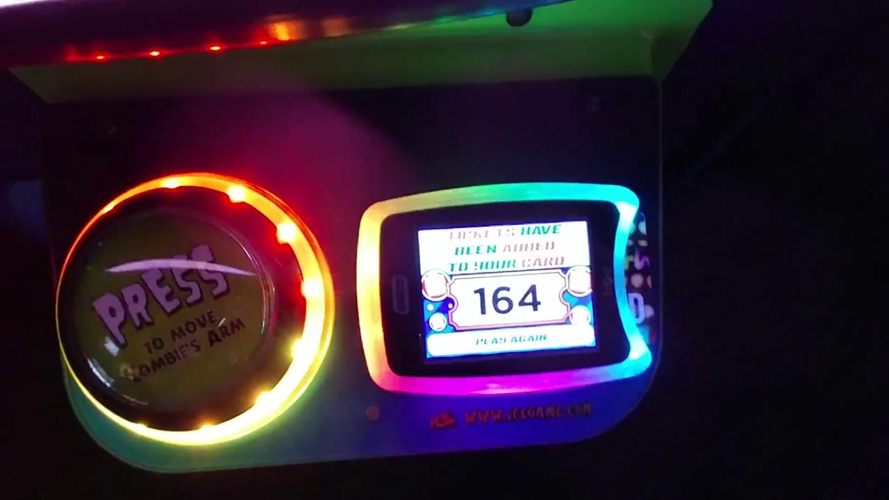 Zombie Snatcher Arcade Game Quick 500 Ticket BIG WIN (At Dave & Busters ...