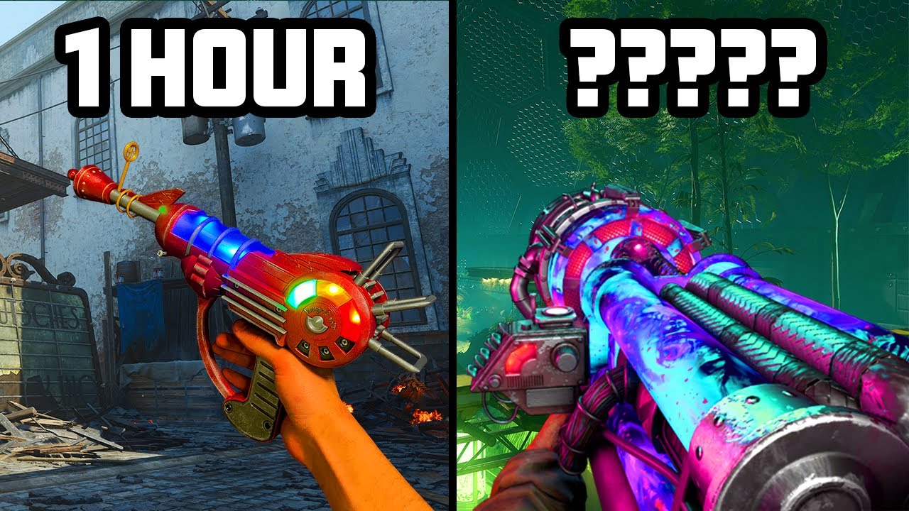 How Quickly Can I Get Every BO1 Zombies Wonder Weapon? - YouTube