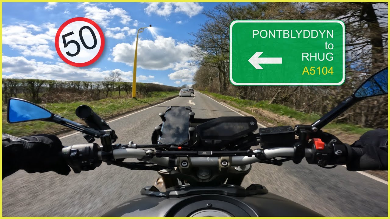 They tried to ruin this road with SPEED CAMERAS | A5104 - Pontblyddyn ...