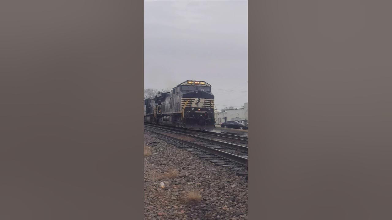 NS Inbound coal train #train #freighttrain #norfolksouthern #ac44c6m #coaltrain #railroad # ...