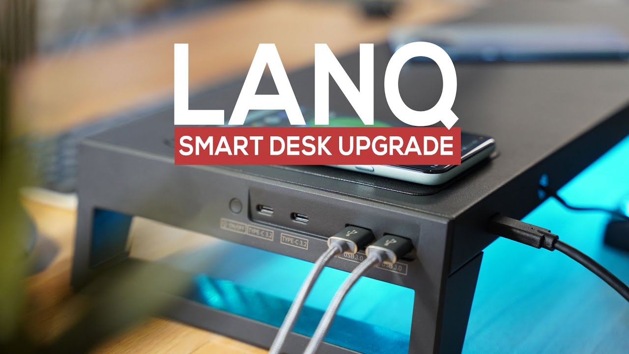 Lanq PCDock the ultimate smart desk upgrade - YouTube