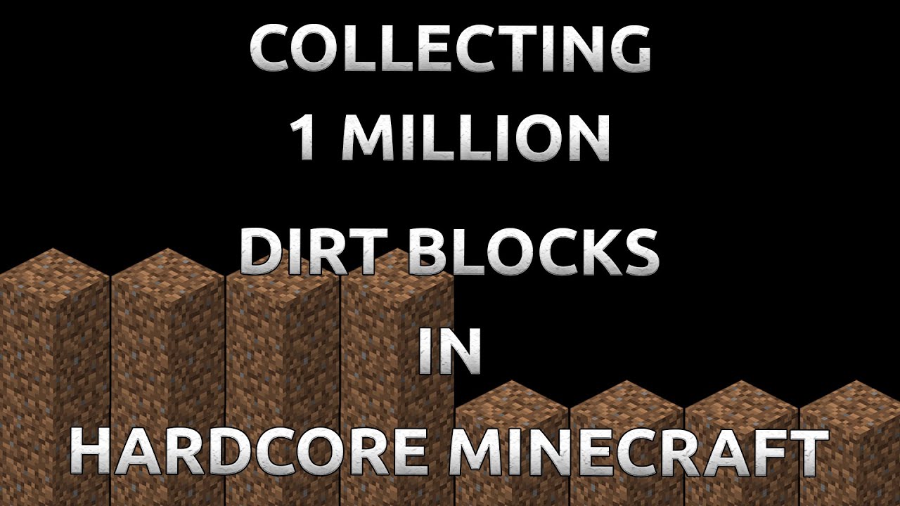 Day 138 : Mining 1 Million Dirt blocks in Hardcore Minecraft #shorts ...