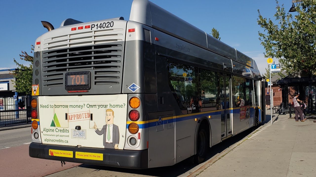 Translink 2014 New Flyer Xcelsior XN40 P14020 - YouTube