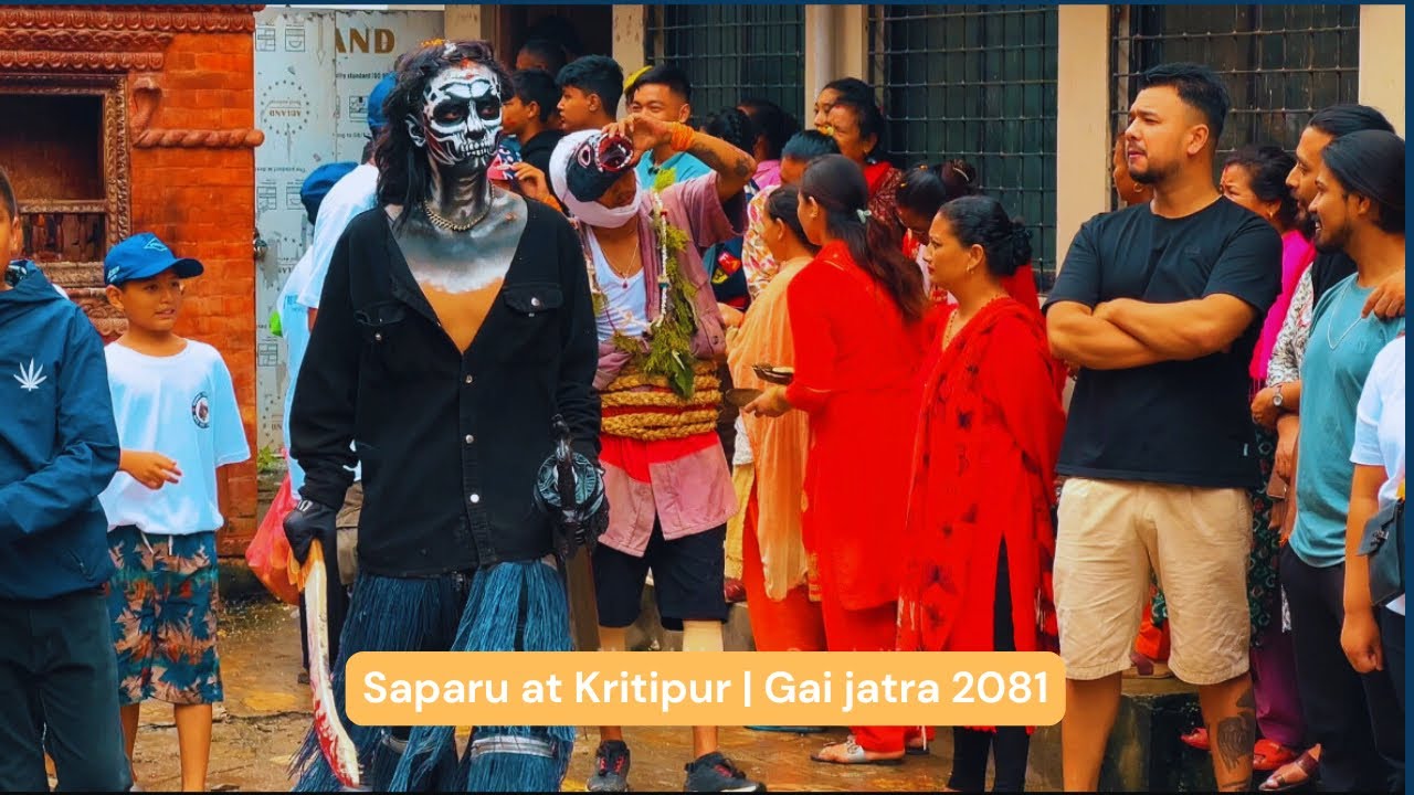 Saparu at Kritipur | Gai Jatra 2081 | Modern yet traditional ...