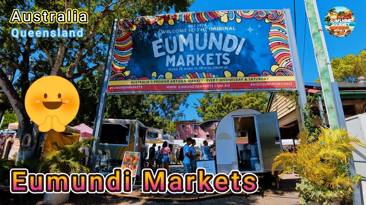 🔆 Exploring Eumundi Markets | The Best Morning Market on the Sunshine ...