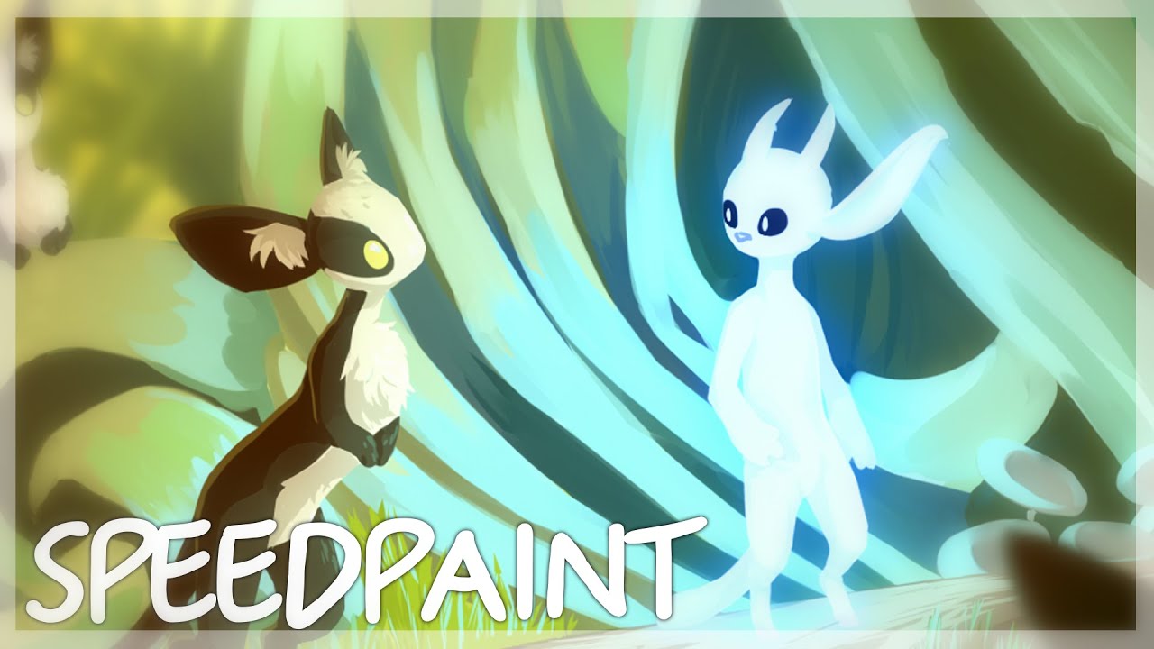 Speedpaint | Ori and Moki | Ori and the Will of the Wisps - YouTube