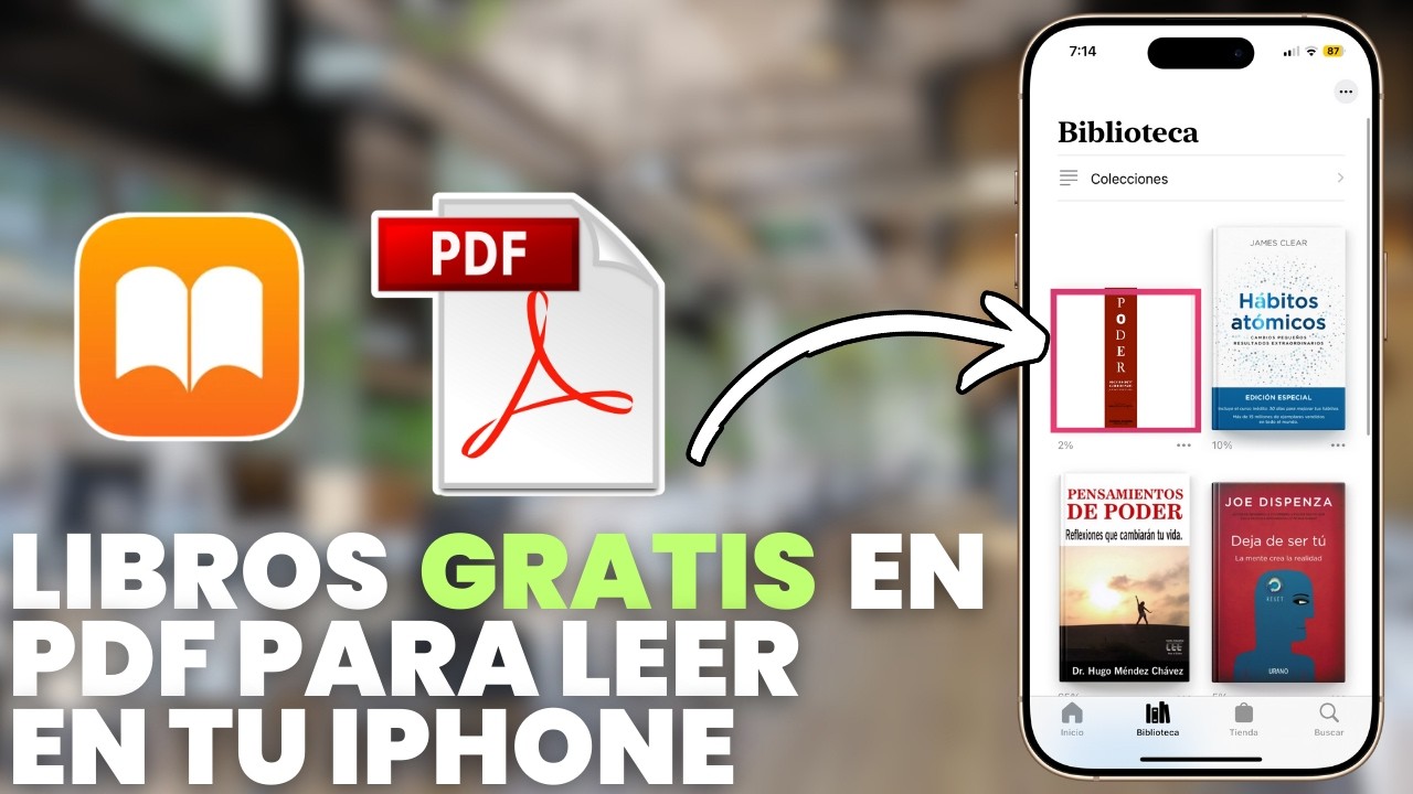 📚Como Descargar Libros en PDF para Leer en iPhone [GRATIS] - YouTube