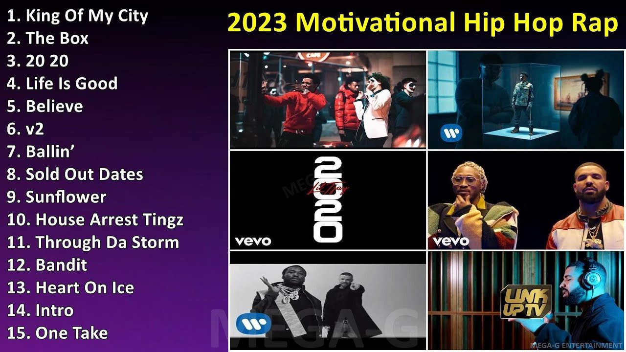 2023 Motivational Hip Hop Rap Playlist Top Motivation Songs 2023 ...
