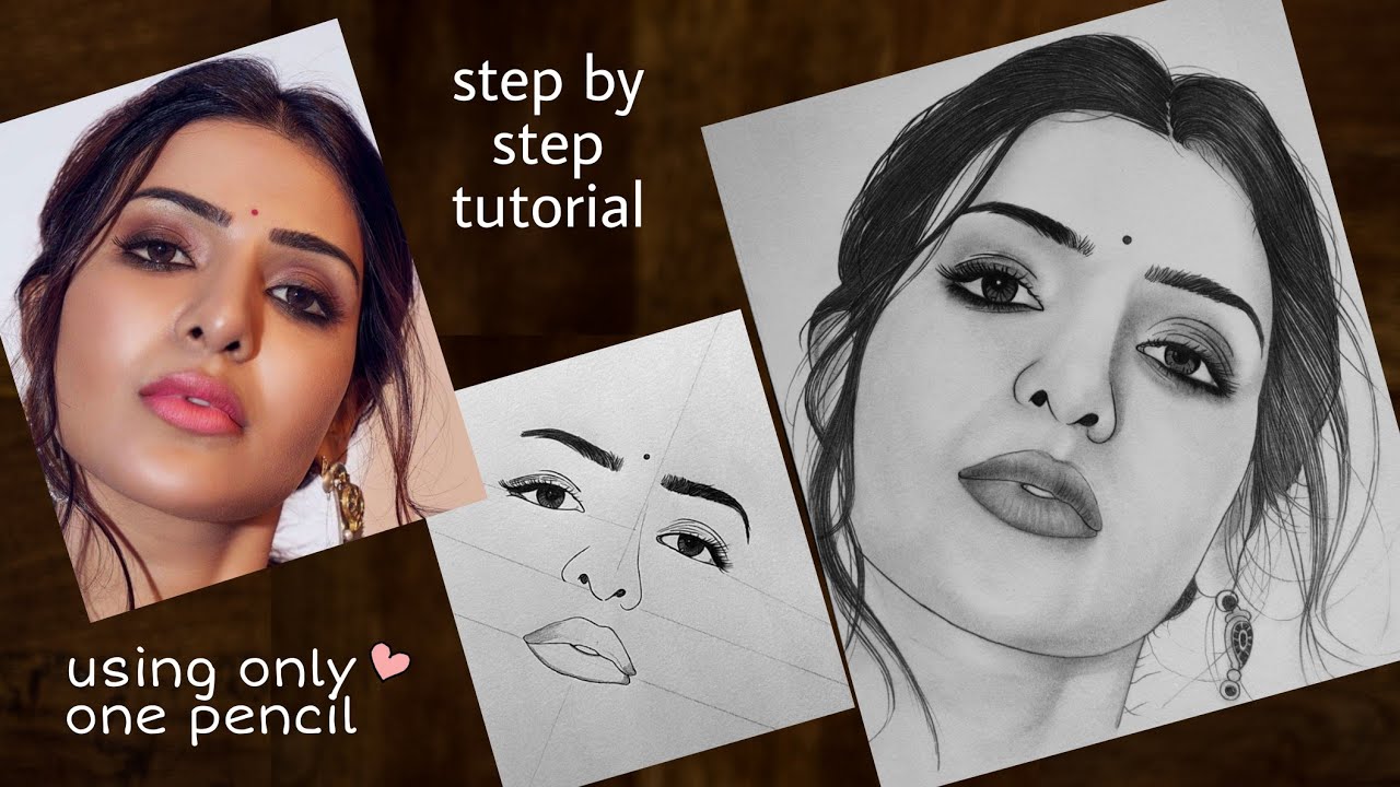 How to draw Samantha Step by Step| Drawing Tutorial | YouCanDraw - YouTube