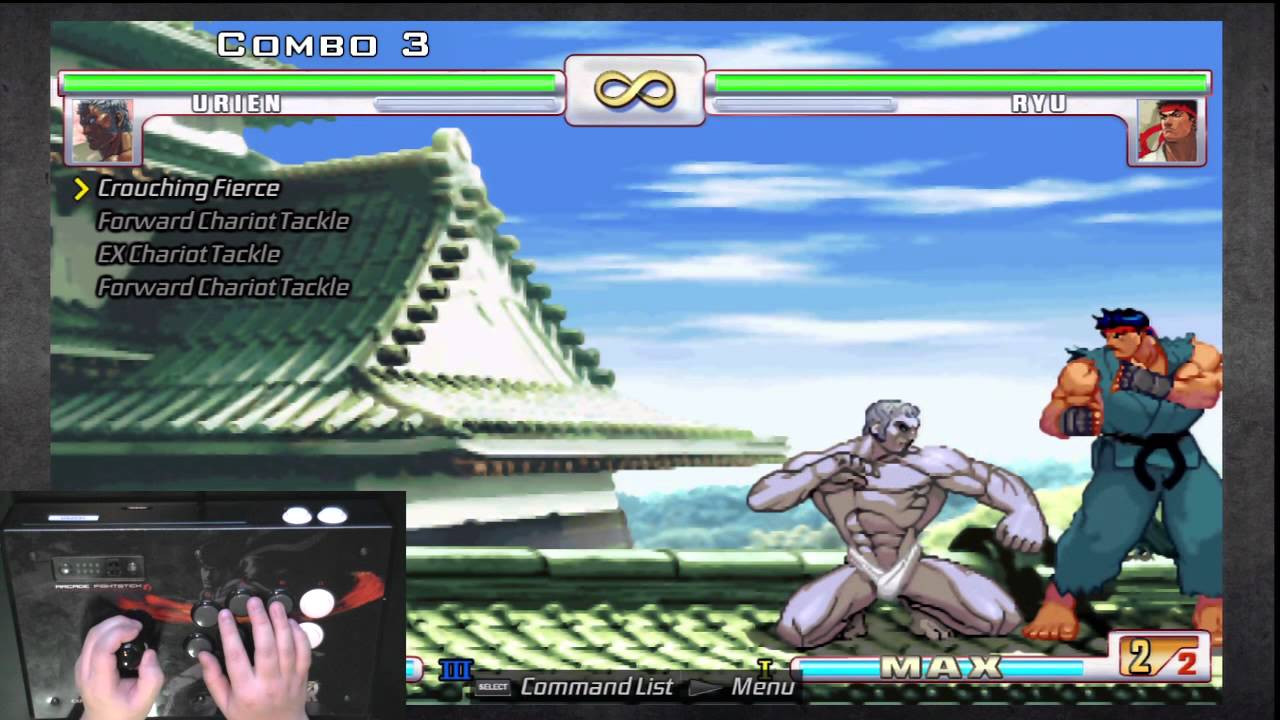 Street Fighter 3 Third Strike Online Edition Trials - Urien - YouTube
