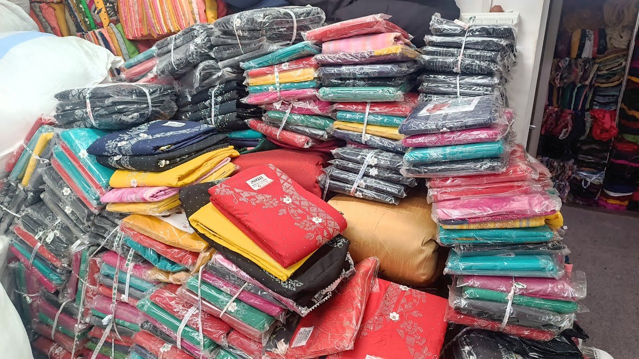सूट सलवार दुपट्टा, सूरत कपड़ा मार्केट |Wholesale Kapda Market | Surat ...