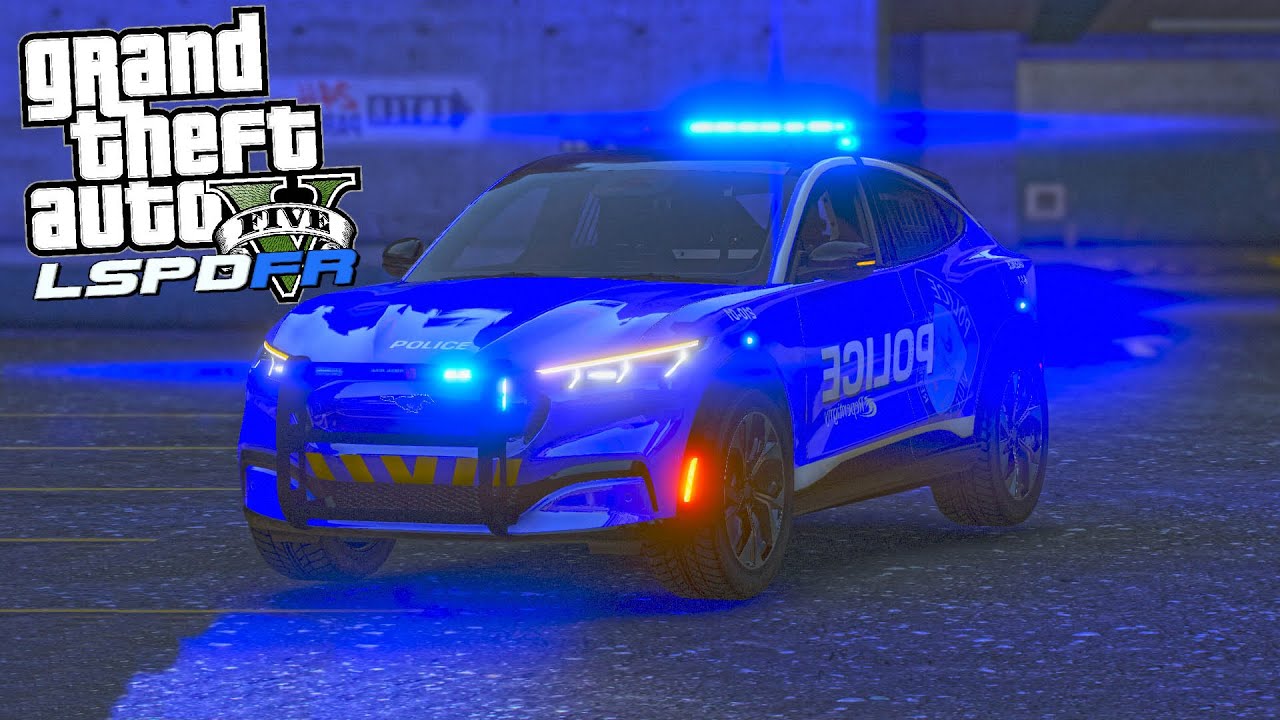 🚔 LSPDFR #771 | MUSTANG MACH - E ( INTERCEPTOR ) - YouTube