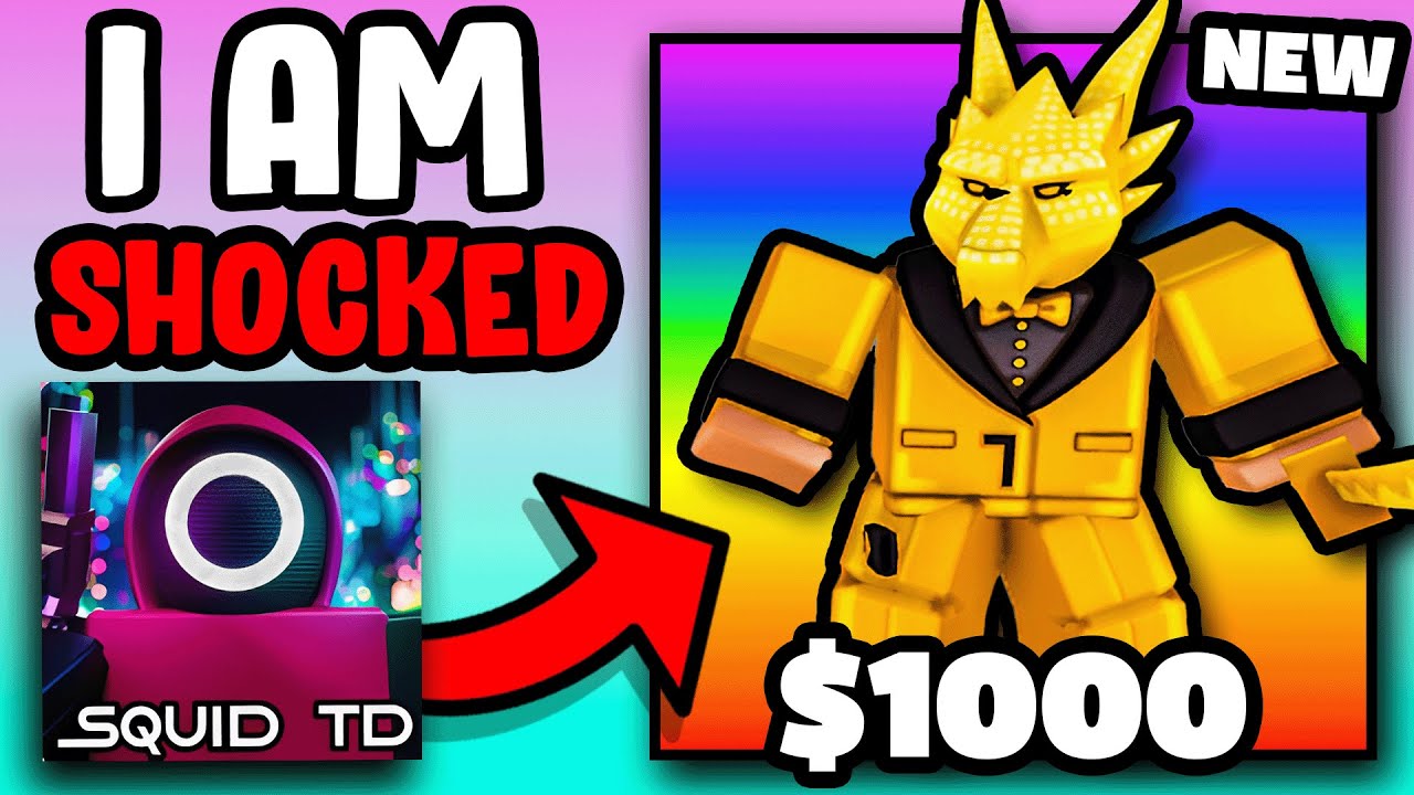 i FINALLY TRIED SQUID GAME Tower Defense... - YouTube