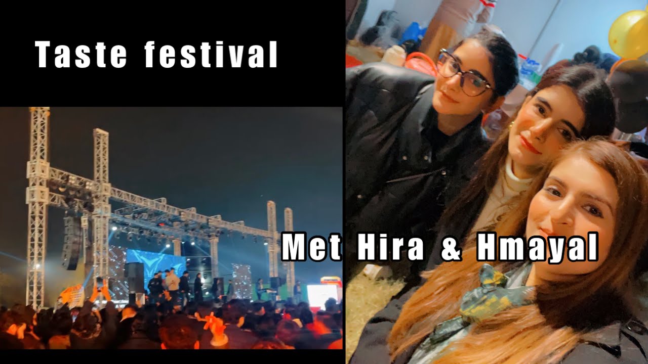 Taste Festival Islamabad +Biggest event //had so much fun 🤩& have 2 ...