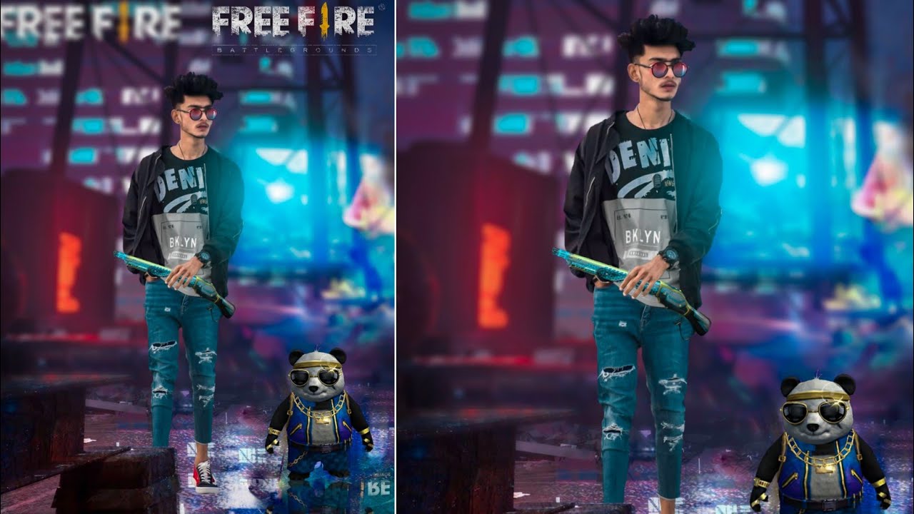 Free Fire Photo Editing || PicsArt Free Fire Game Photo Editing ...