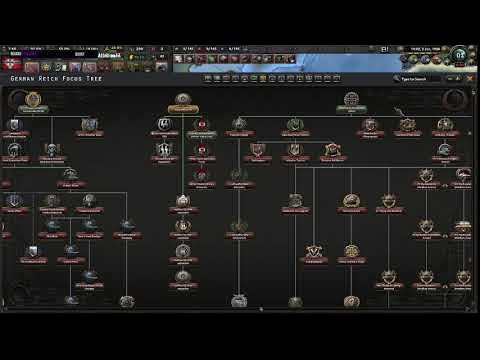 HOI4 (BICE Tutorial) -German Focus Tree - YouTube