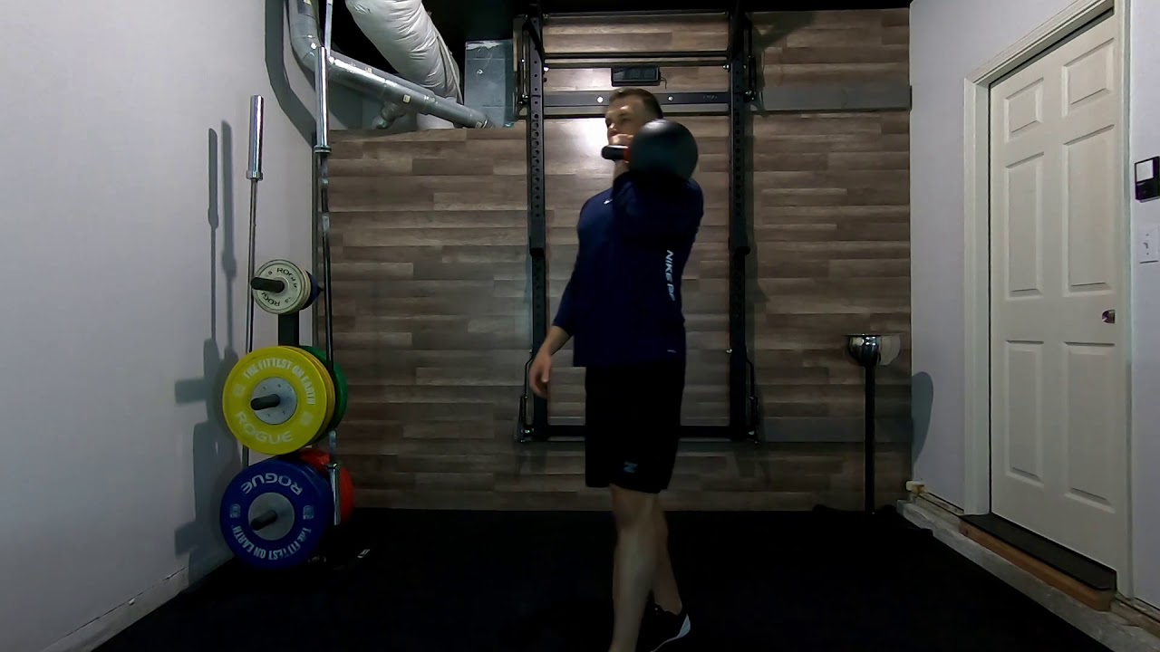 Single Arm Kettle Bell Front Rack Carry - YouTube