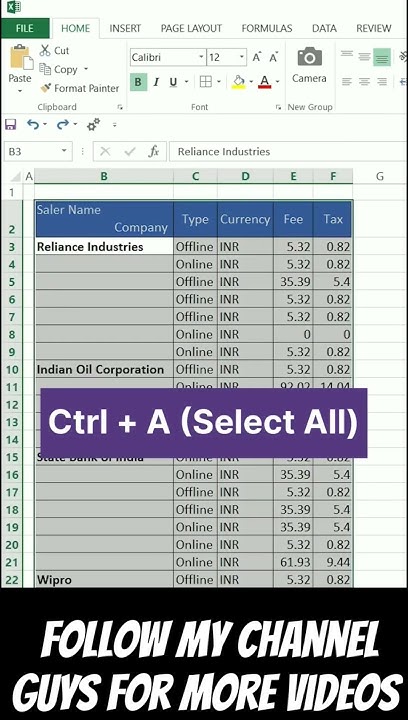 shorts cut for filling excel data - YouTube