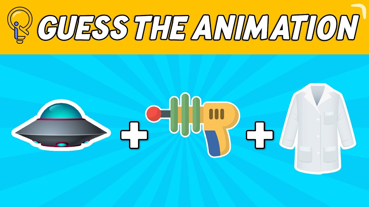 Guess the animations by emojis - YouTube